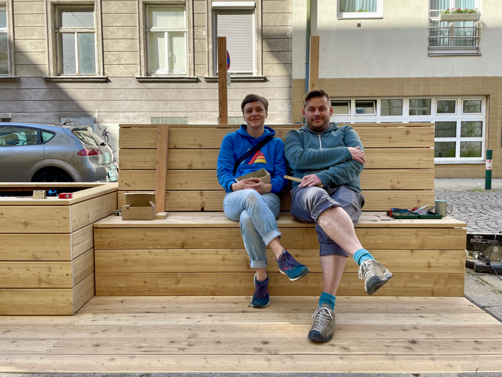 Von der Parkfläche zur urbanen Oase - Wiener Flâneur
